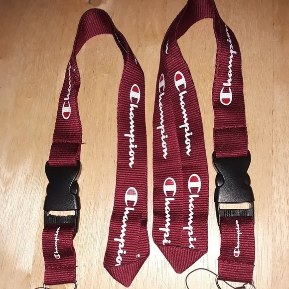 Champion | Accessories | 2 Champion Purple Logo Lanyards | Poshmark